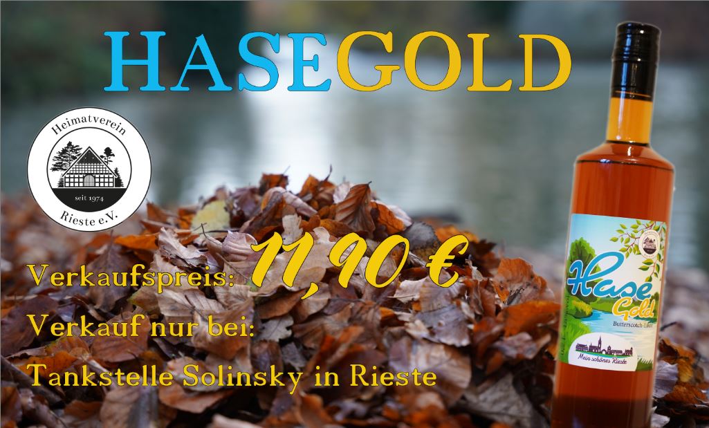 Heimatverein-Rieste, Heimatverein Rieste - HaseGold